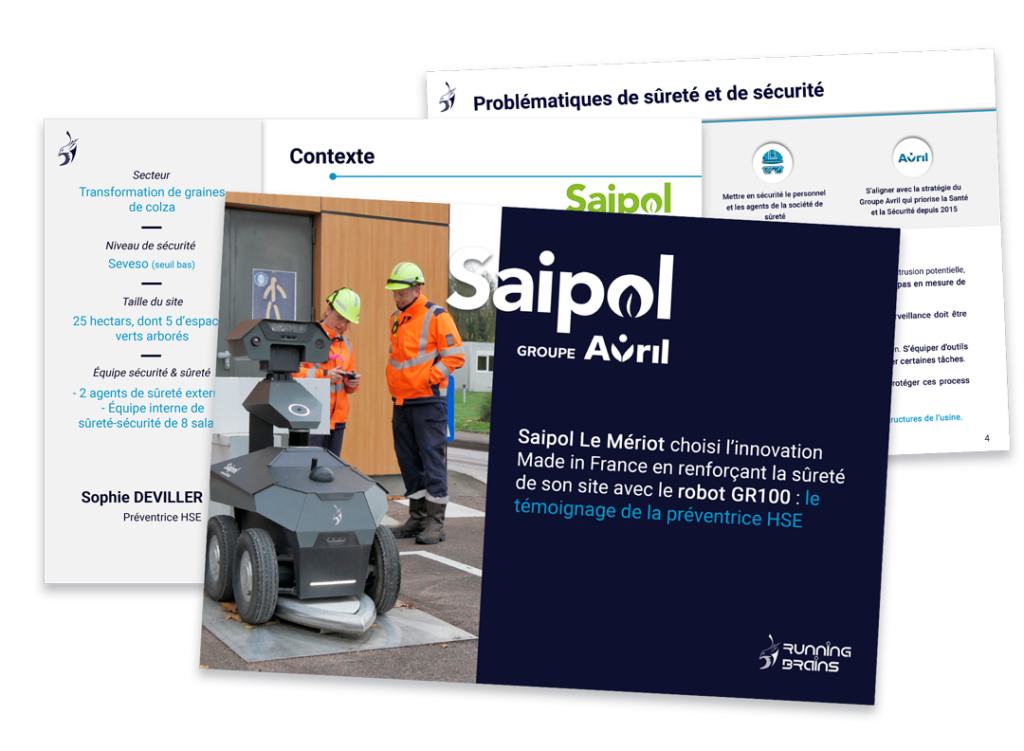 Saipol Le Meriot chooses the Made in France GR100 robot
