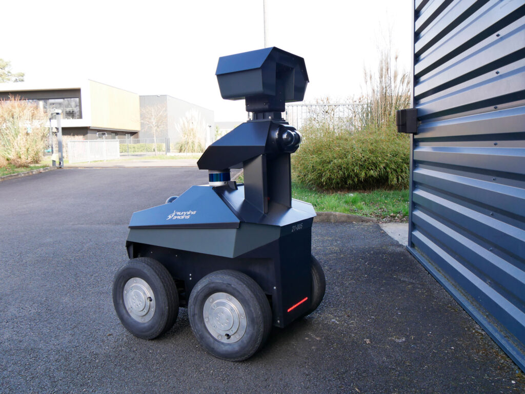Areas patrolled by the GR100 safety robot