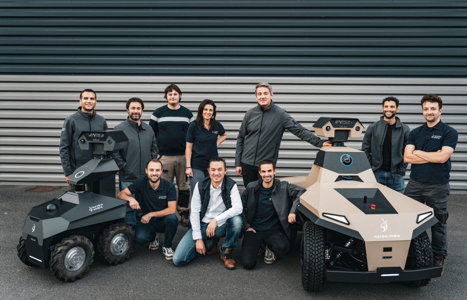 Security and inspection autonomous robot • Running Brains Robotics